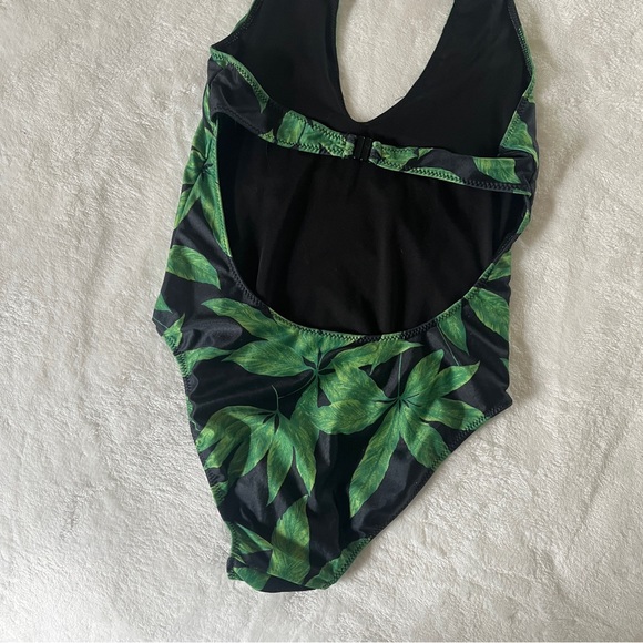 Swim | Weed Leaf One Piece Bathing Suit | Poshmark